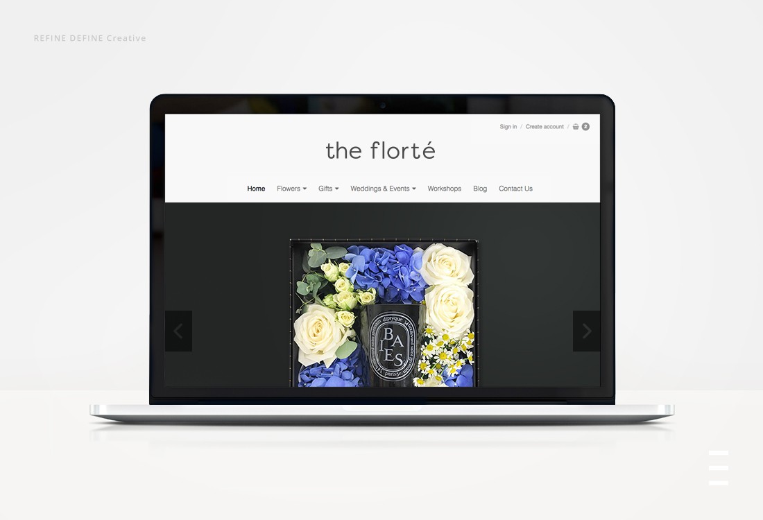 THE FLORTE - ECOMMERCE FLORAL BOUTIQUE, SINGAPORE